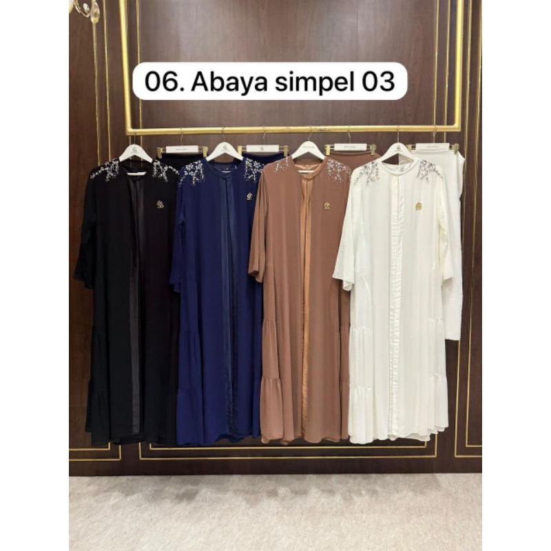 Jual ABAYA SIMPEL SET HIJAB VOL.3 BY SHELLASAUKIA ORIGINAL | Shopee ...