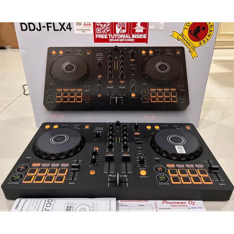 Jual Alat DJ Pioneer DDJ FLX4 GAEANSI JANUARI 2025 Fullset Box & Manual ...