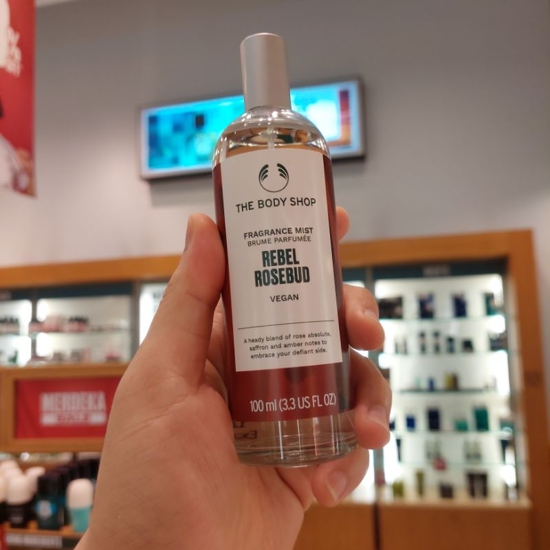 Jual The Body Shop Rebel Rosebud Body Mist 100ml //Original //Promo ...