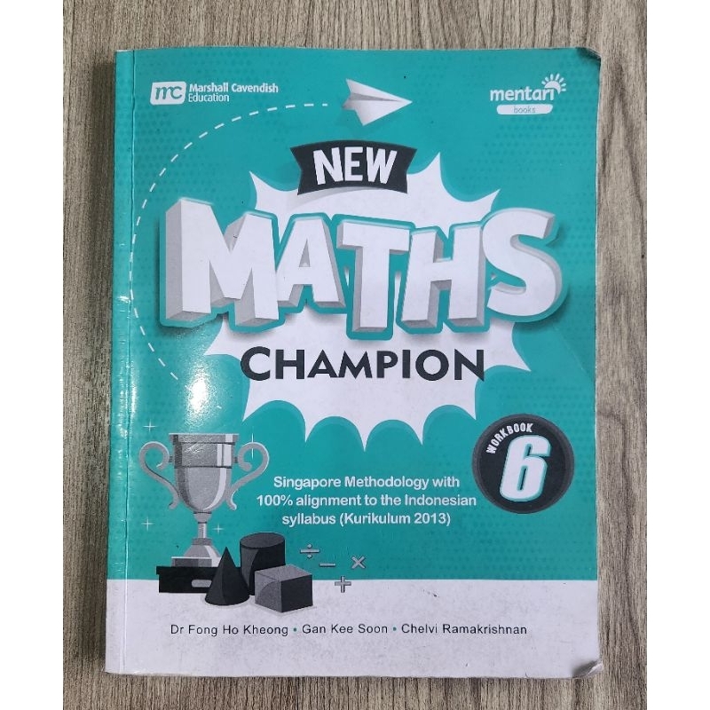 Jual Buku New Maths Champion 6 Workbook 6 | Shopee Indonesia