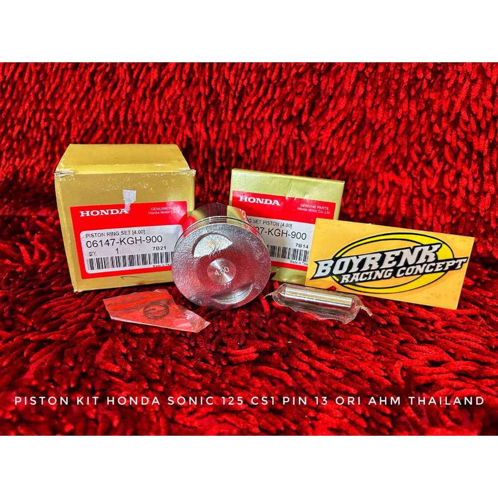 Jual SEKER SEHER - PISTON SONIC 125 CS1 CS 1 STANDAR 50 100 150 200 250 ...