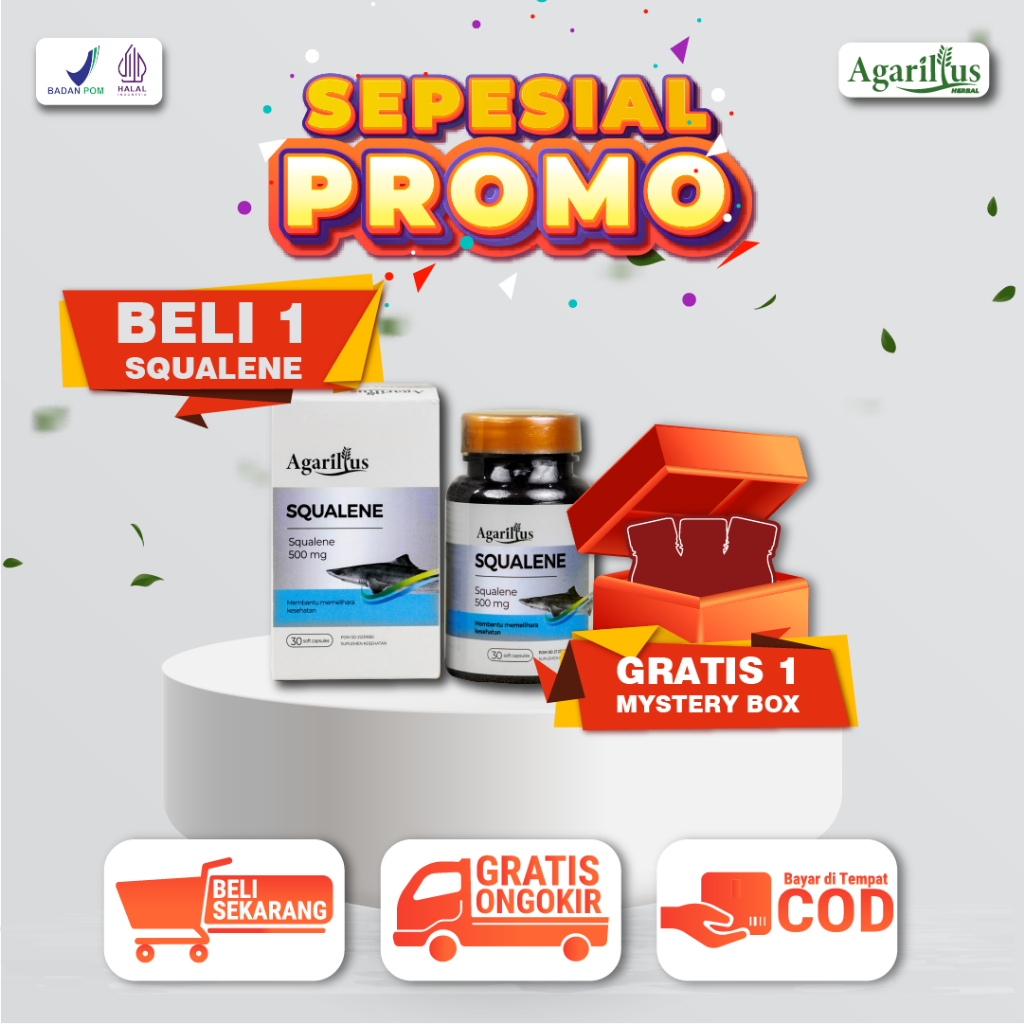 Jual Agarillus Squalene Minyak Hati Ikan Original Berlogo Radio Trirama ...