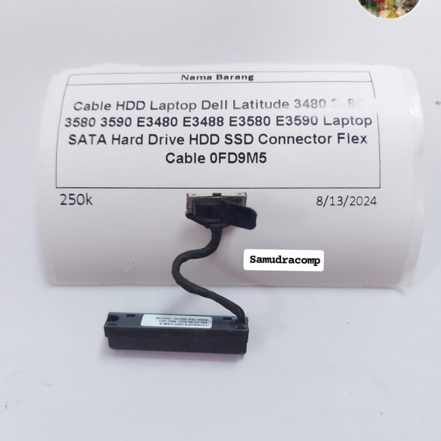 Jual Cable HDD Laptop Dell Latitude 3480 3488 3580 3590 E3480 E3488 ...