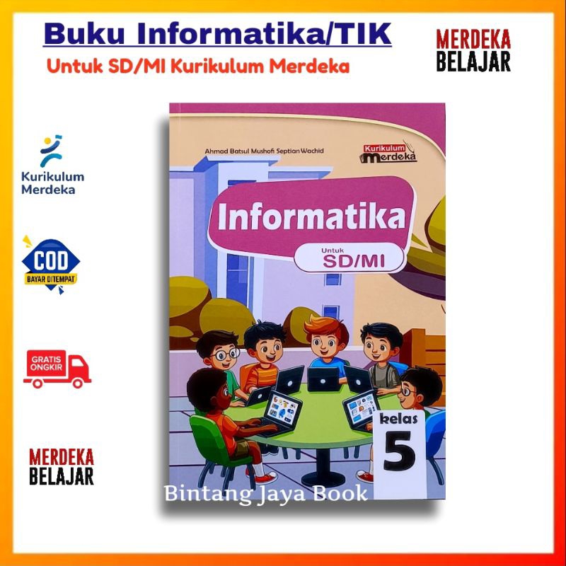 Jual Buku Informatika SD Kelas 5 - Buku Siswa TIK SD/MI Kelas 5 ...
