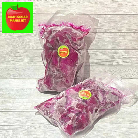 Jual BUAH BEKU NAGA MERAH FROZEN RED DRAGON FRUIT 500 GR | Shopee Indonesia