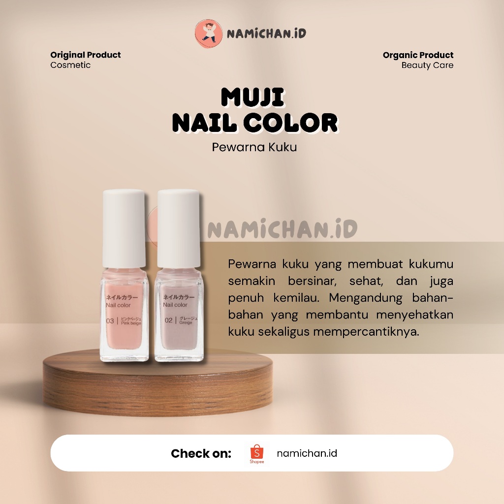 Jual [ PO Japan Oktober 2025 ] Muji Nail Colour | Muji Nail Care Oil ...