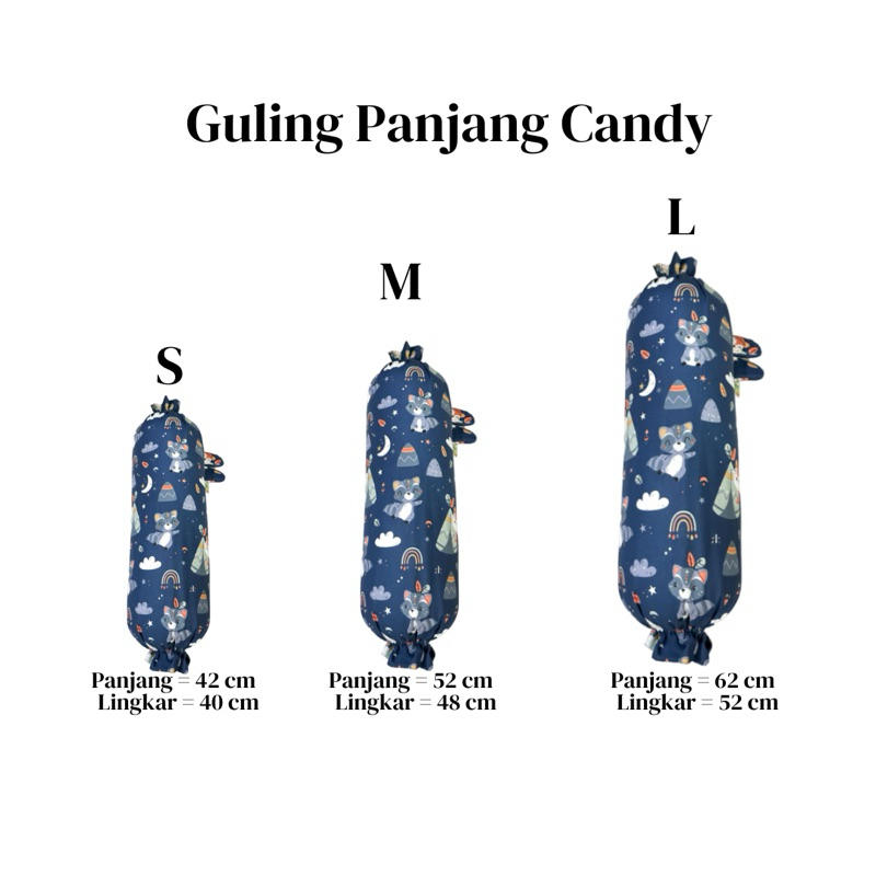 Jual Guling Bayi Candy Lembut / Guling Bayi Katun / Guling Balita Empuk ...