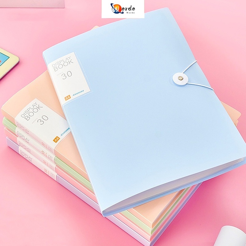 Jual 30 Halaman Clear Holder A4 Map Document Keeper Map Dokumen File ...