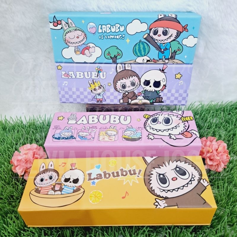 Jual Tempat Pensil Labubu Pensil Case Labubu Pensil Box Labubu Karton ...