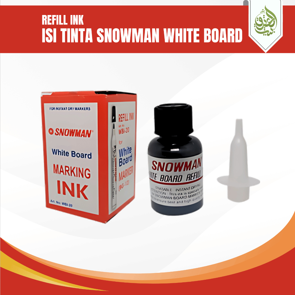 Jual Refill Isi Tinta Spidol Snowman White Board | Non Permanent [PCS ...