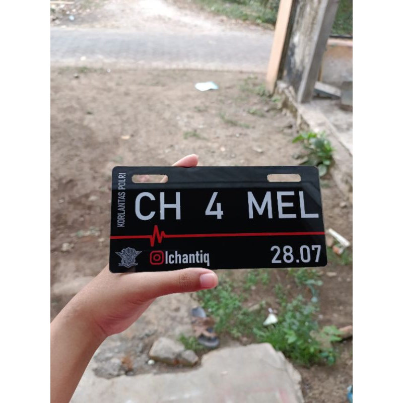 Jual Plat Sepeda Listrik Custom - B1 | Shopee Indonesia