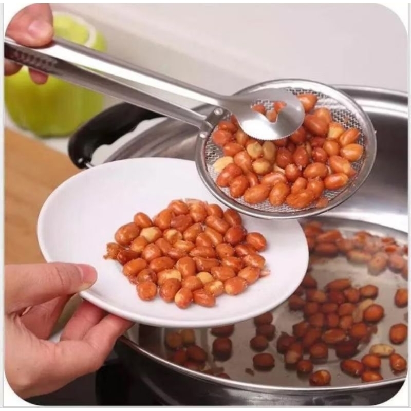Jual Alat Penjepit Peniris Saringan Gorengan 2in1 (G35353) | Shopee ...