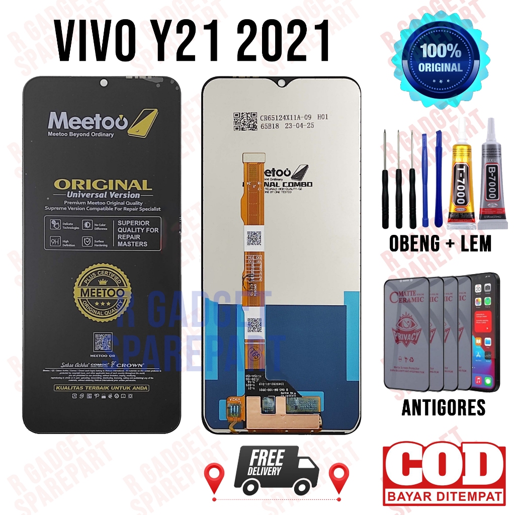 Jual Lcd Vivo Y21 2021 Original OEM Quality Lcd Touchscreen Vivo Y21 ...