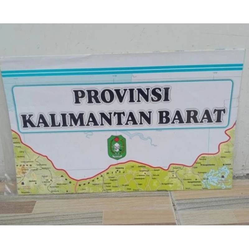 Jual peta Kalbar(Kalimantan Barat) | Shopee Indonesia