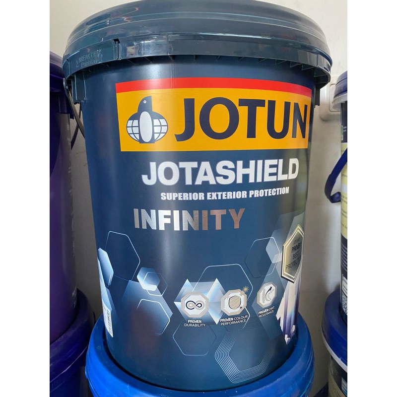 Jual JOTUN JOTASHIELD INFINITY CAT TEMBOK EXTERIOR ISI 20L | Shopee Indonesia