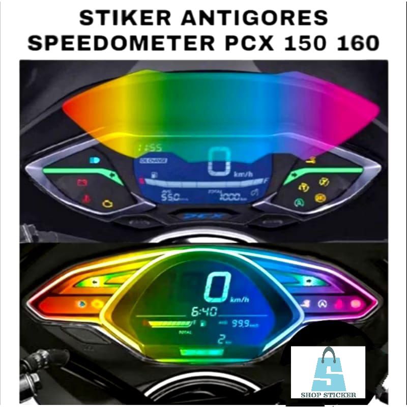Jual STIKER ANTIGORES SPEEDOMETER PCX 150 160 | Shopee Indonesia