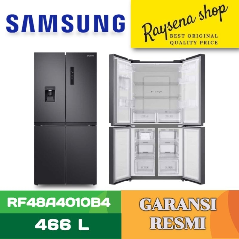 Jual SAMSUNG RF48A4010B4 KULKAS SIDE BY SIDE 4 PINTU 511L MULTIDOOR ...