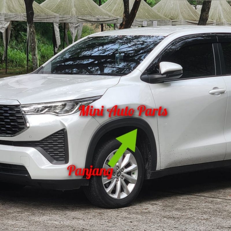Jual Bodykit OVER Fender MOULDING Depan KIRI Innova ZENIX Original ...
