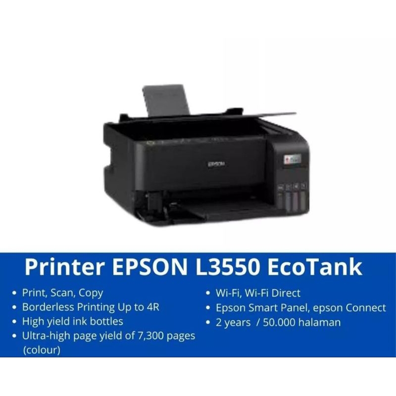 Jual Printer EPSON L3550 EcoTank Print Scan Copy Wifi Wireless ...