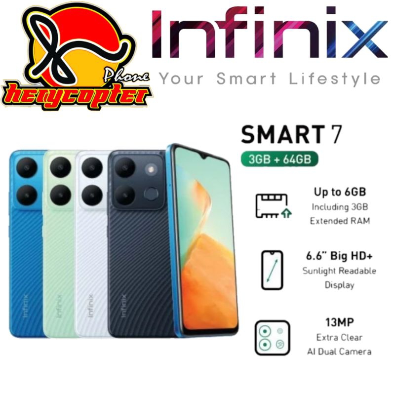 Jual infinix smart 7 3/64 | Shopee Indonesia
