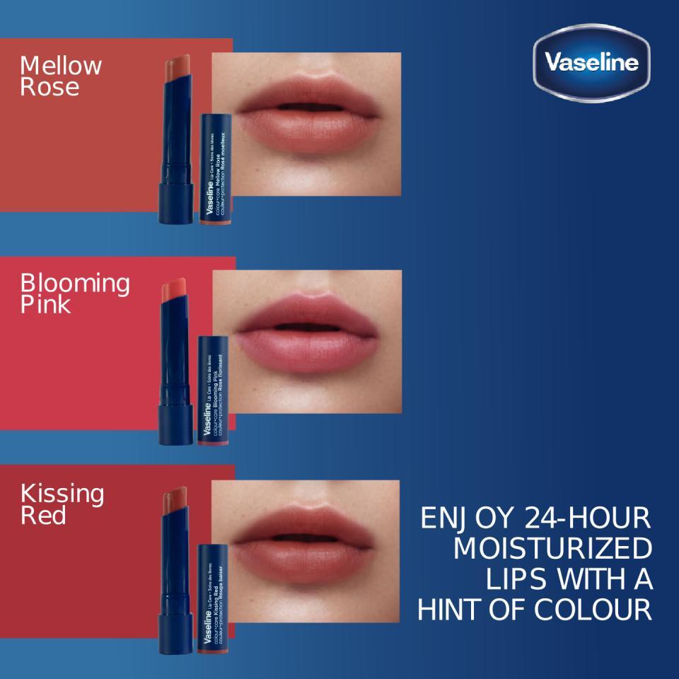 Jual Vaseline Lip Care Colour+Care 3gr - Pelembab Bibir dengan Sentuhan ...