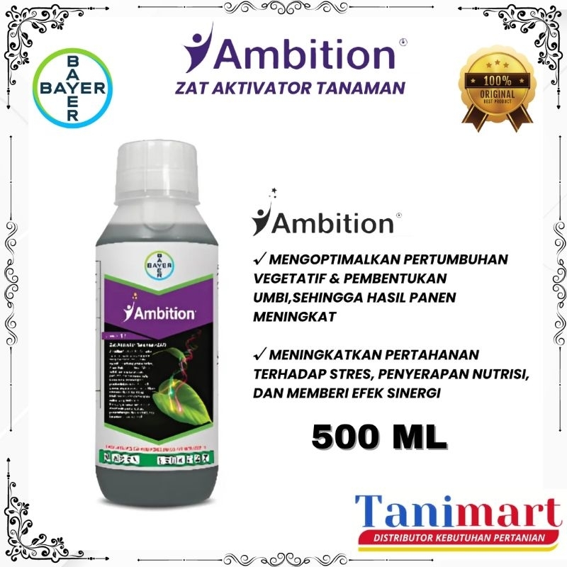 Jual AMBITION ORIGINAL 500 ML / ASAM AMINO TANAMAN / ASAM AMINO ...