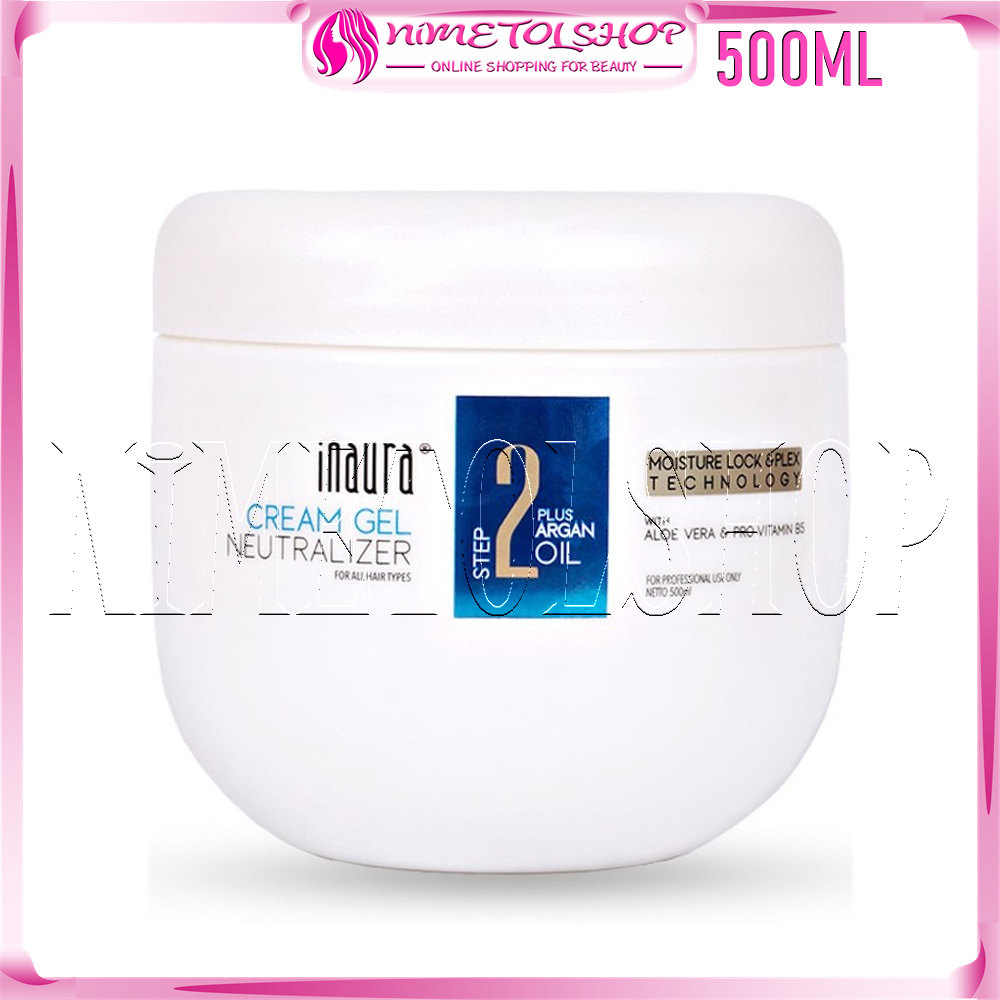 Jual INAURA Neutralizer Cream Gel 500ml STEP 2 Netral Straightening ...