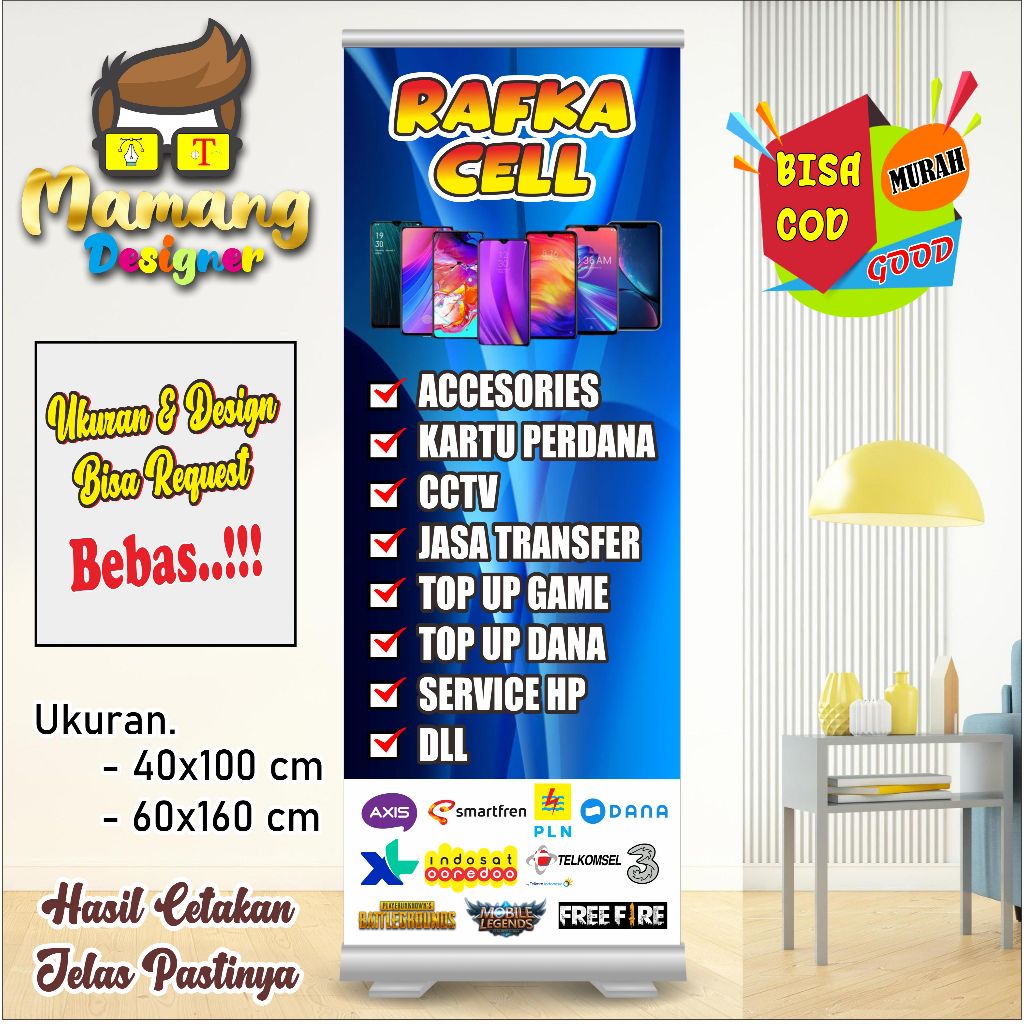 Jual Custom Banner Spanduk MMT Toko HP dan Aksesoris HP keren Murah bb ...