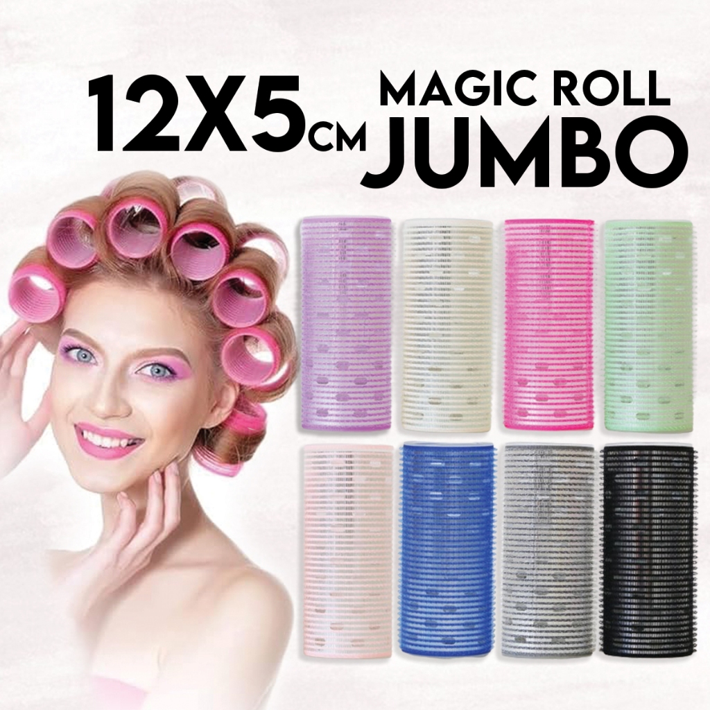 Jual MAGIC ROLL LAPISAN ALUMUNIUM - HAIR ROLLERS - ROLL RAMBUT BESAR ...