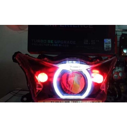 Jual PAKET REFLEKTOR LAMPU DEPAN BILED HONDA BEAT DELUXE DAN BEAT ...