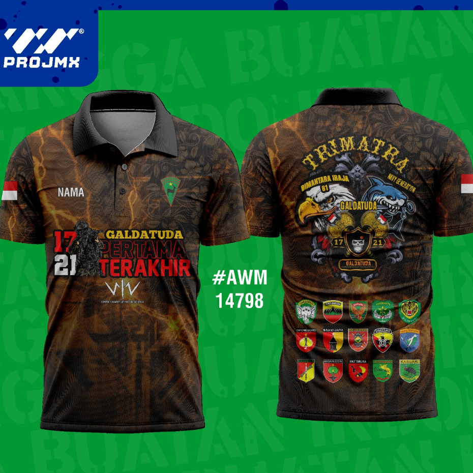 Jual PROJMX - JERSEY GALDATUDA (CUSTOM DESAIN) | Shopee Indonesia