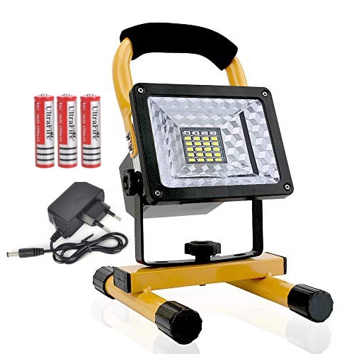 Jual Lampu sorot cas LED flood light 30w 24 led senter lampu sorot ...