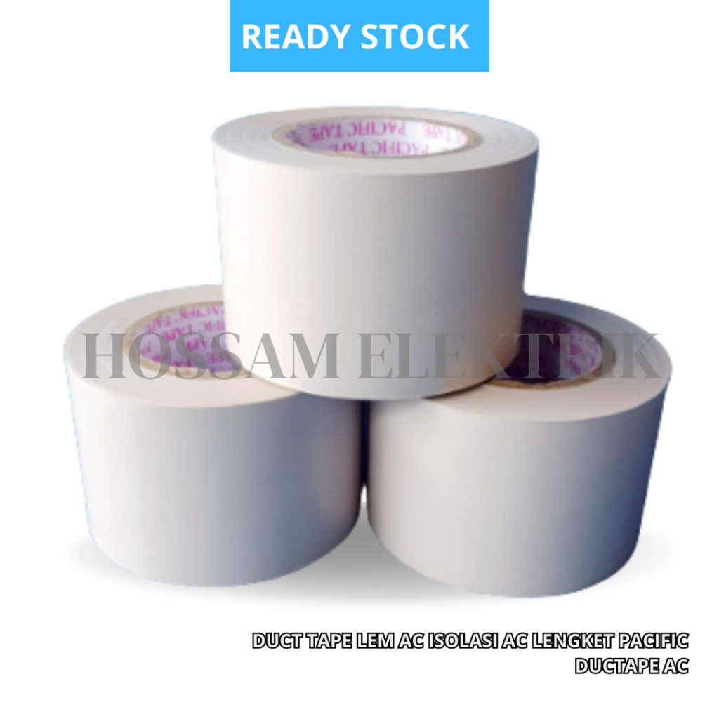 Jual DUCT TAPE LEM AC ISOLASI AC LENGKET PACIFIC DUCTAPE AC | Shopee Indonesia