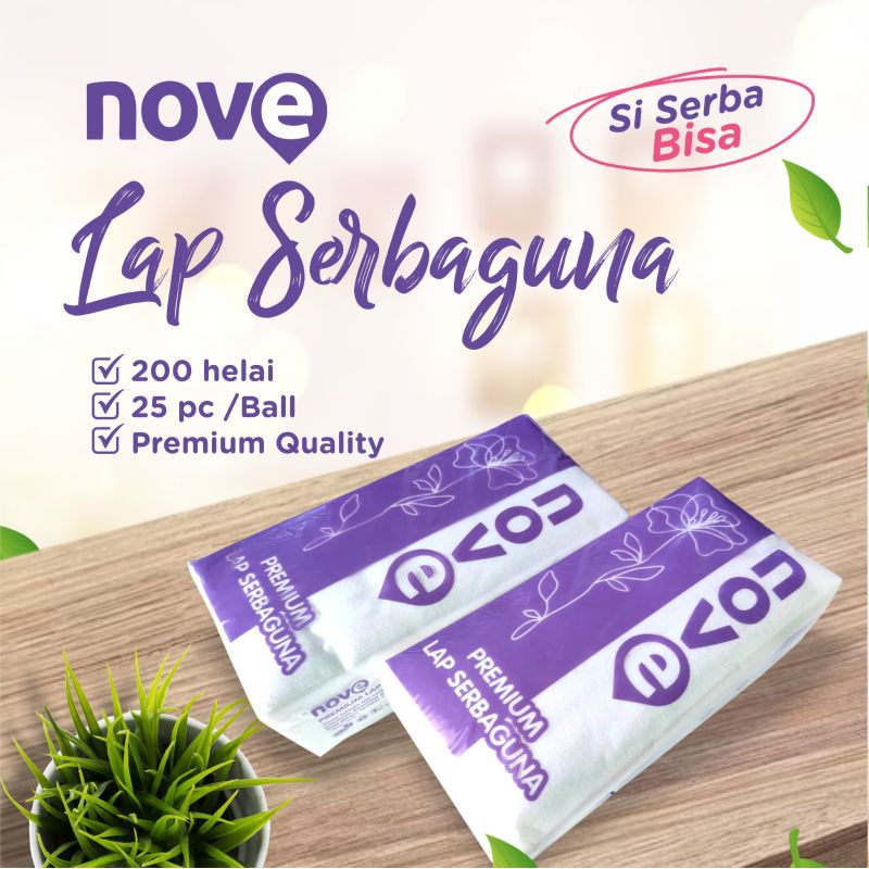 Jual DAPAT ( KEMASAN 10 PCS ) Tissue Nove Lap Serbaguna 200 helai Tisu ...