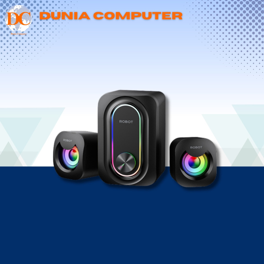 Jual ROBOT RS190 Speaker Komputer Laptop/PC/Gaming Soundbar Super Bass ...
