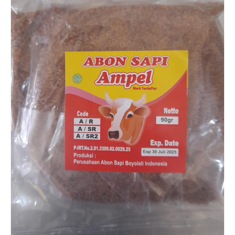 Jual Abon Sapi Ampel 90 gram | Shopee Indonesia