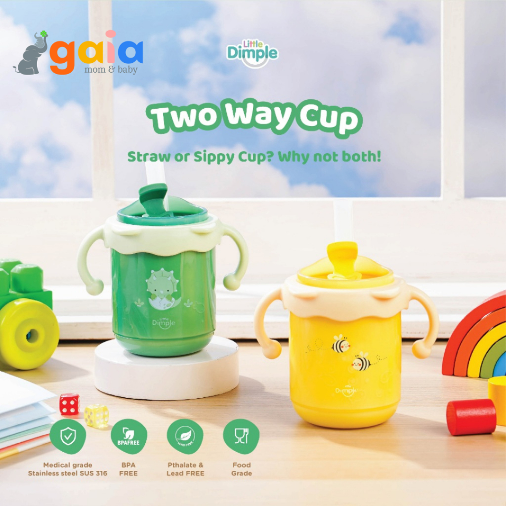 Jual Little Dimple 2-Way Cup TTC-858 | Cangkir Minum Anak | Shopee ...