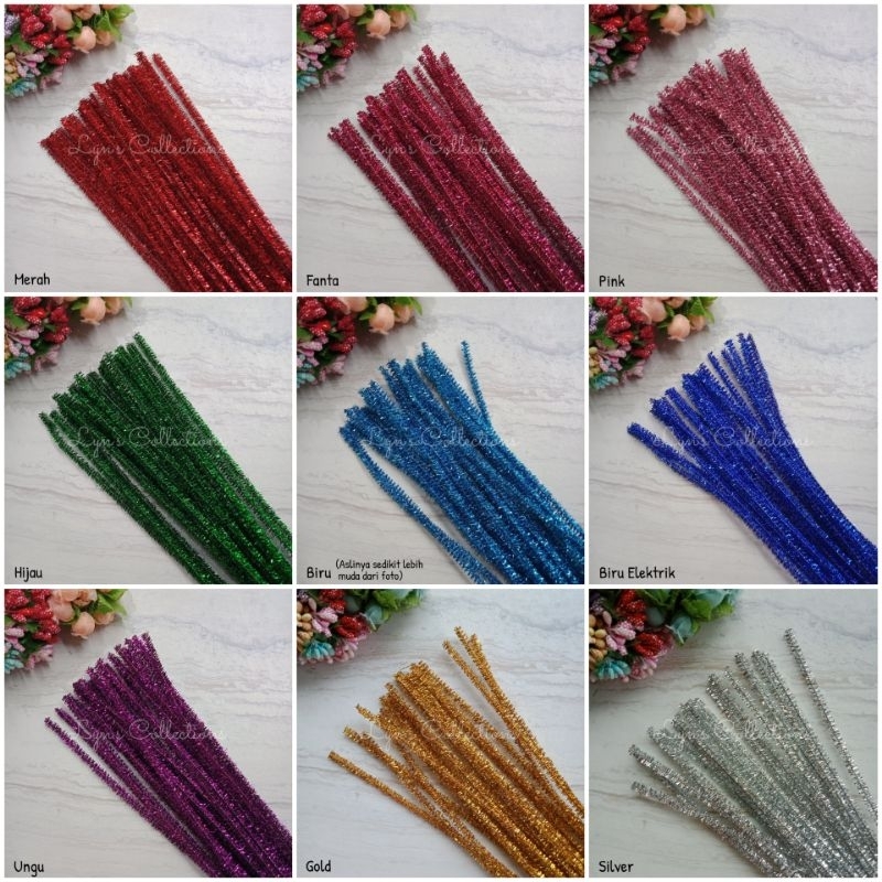 Jual Kawat Mercy | Pipe Cleaner Metalik | Shopee Indonesia