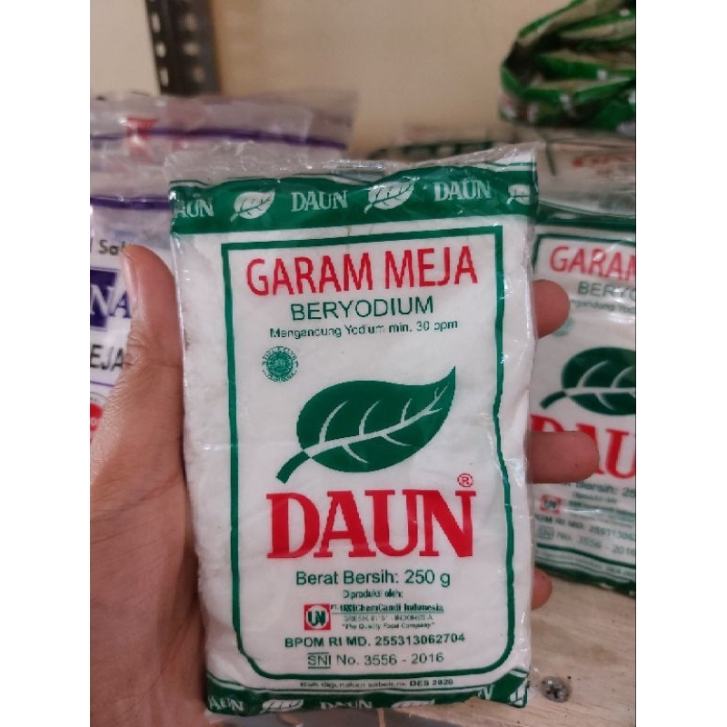Jual DAUN GARAM HALUS 250g | Shopee Indonesia