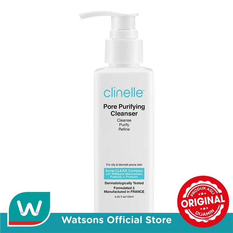 Jual Clinelle Purifying Pore Cleanser 120ml | Shopee Indonesia