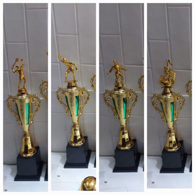 Jual Trophy Piala Badminton / Sepak Bola / Tenis Meja / Musik / Burung ...