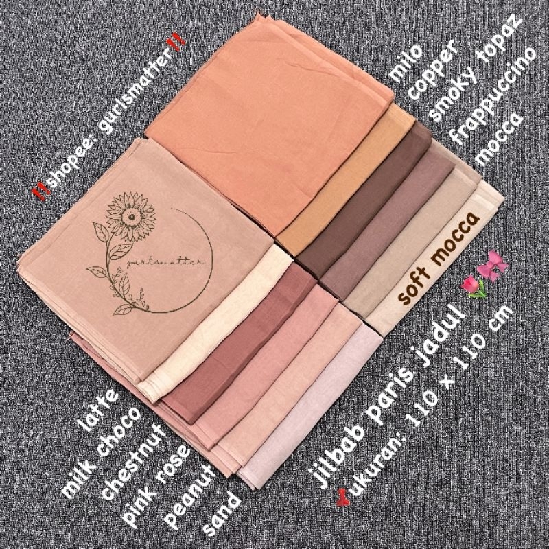 Jual Jilbab Segi Empat Paris Jadul | Hijab Square Paris Jadul | Segiempat Paris Jadul Ori by ...