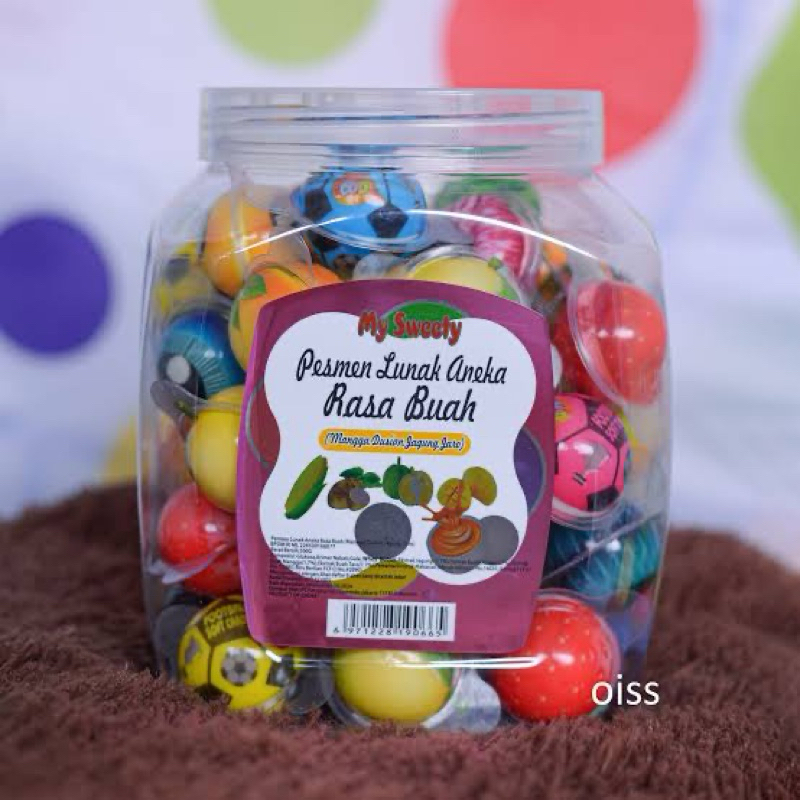 Jual PERMEN LUNAK BULAT / PERMEN JELLY TOPLES ISI 50 | Shopee Indonesia