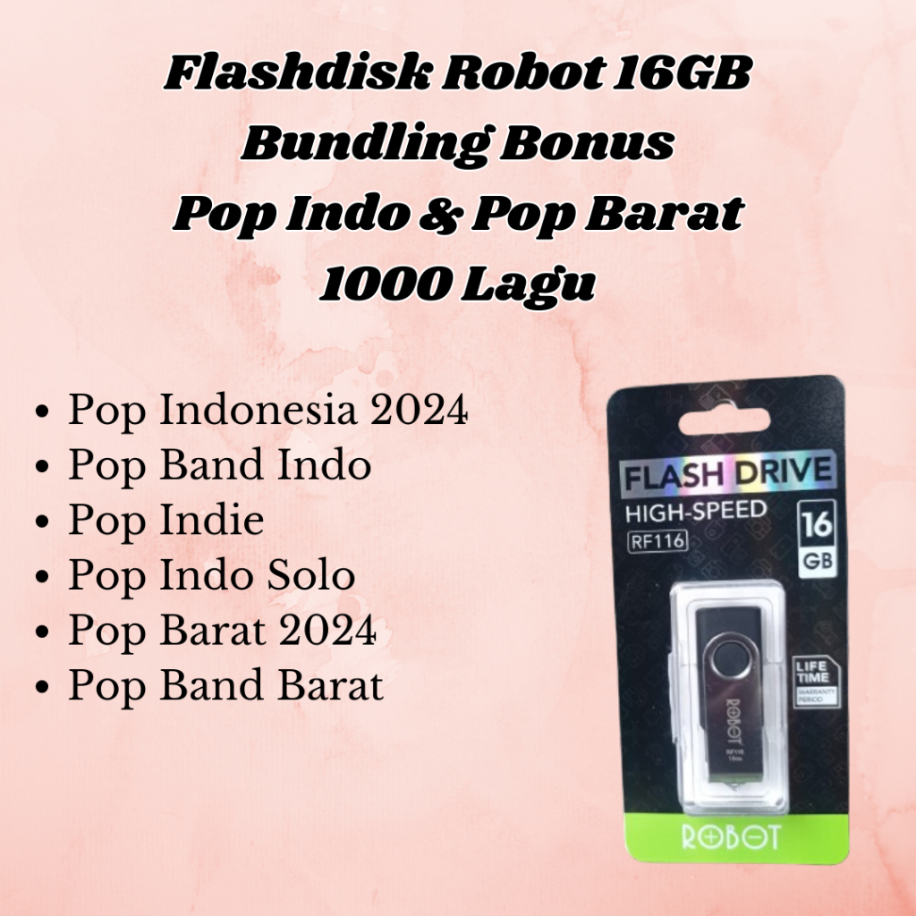 Jual Flashdisk Robot 16GB | Shopee Indonesia