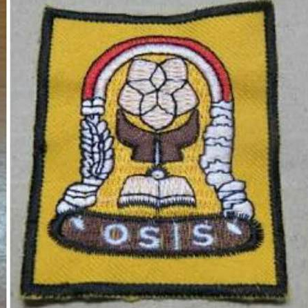 Jual LOGO OSIS SMP BORDIR EMBLEM BADGE BET ATRIBUT PERLENGKAPAN SEKOLAH ...