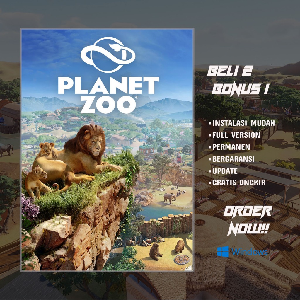 Jual Planet Zoo | GAME PC - LAPTOP | Shopee Indonesia