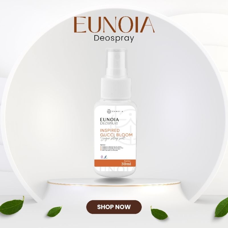 Jual EUNOIA DEODORANT SPRAY - Hempaskan Ketiak Basah dan Bau Badan | Shopee Indonesia