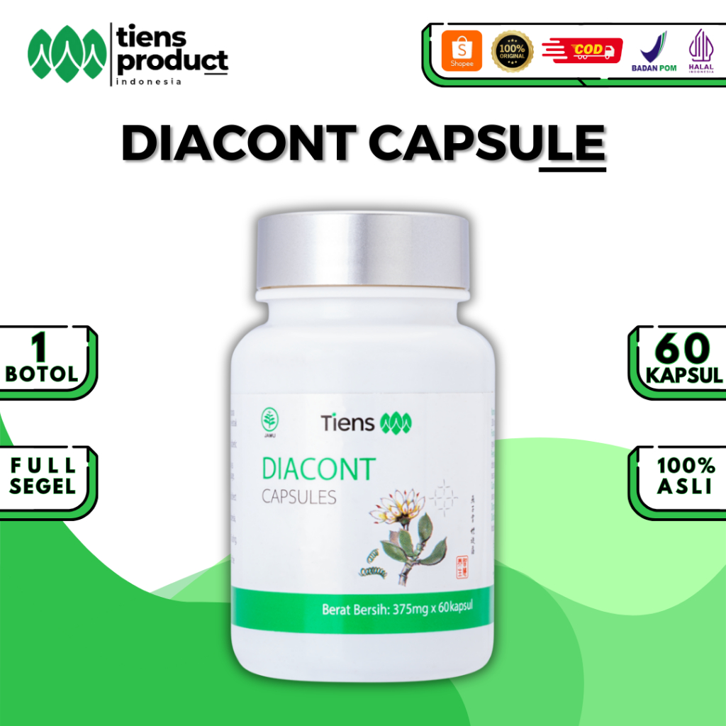 Jual TIENS Diacont Capsule | Suplemen Kesehatan | Ekstrak Anthosira ...