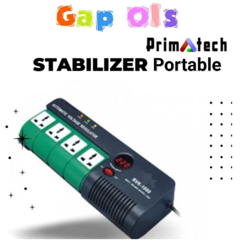 Jual Stablizer 1000w Stablizer Portabel PRIMATECH AVR 104 Penstabil ...