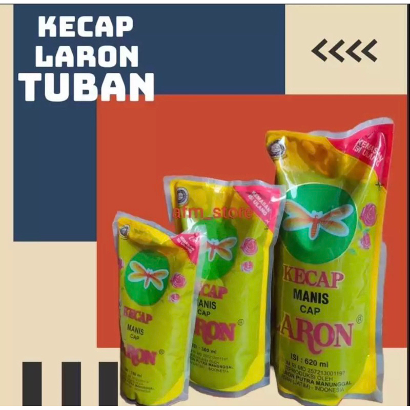 Jual Kecap Kental Manis Cap Laron 620ml Tuban | Shopee Indonesia